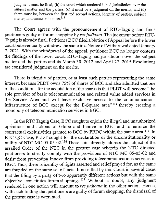 SC CASE 2023-0010- BONIFACIO COMMUNICATIONS CORPORATION ET AL VS ...
